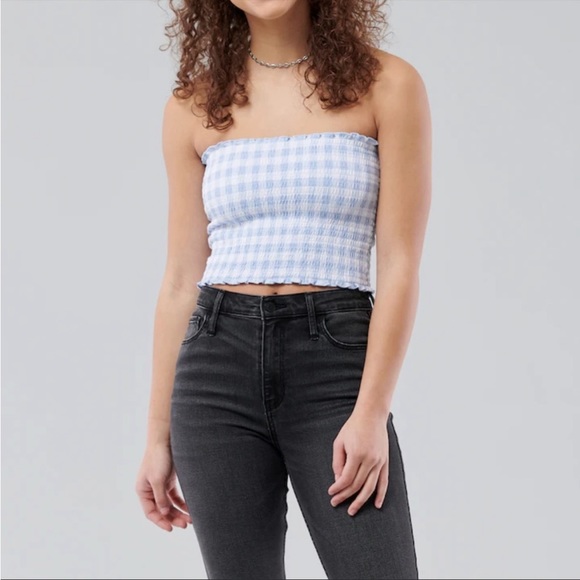 Hollister | Tops | Hollister Reversible Tube Top | Poshmark